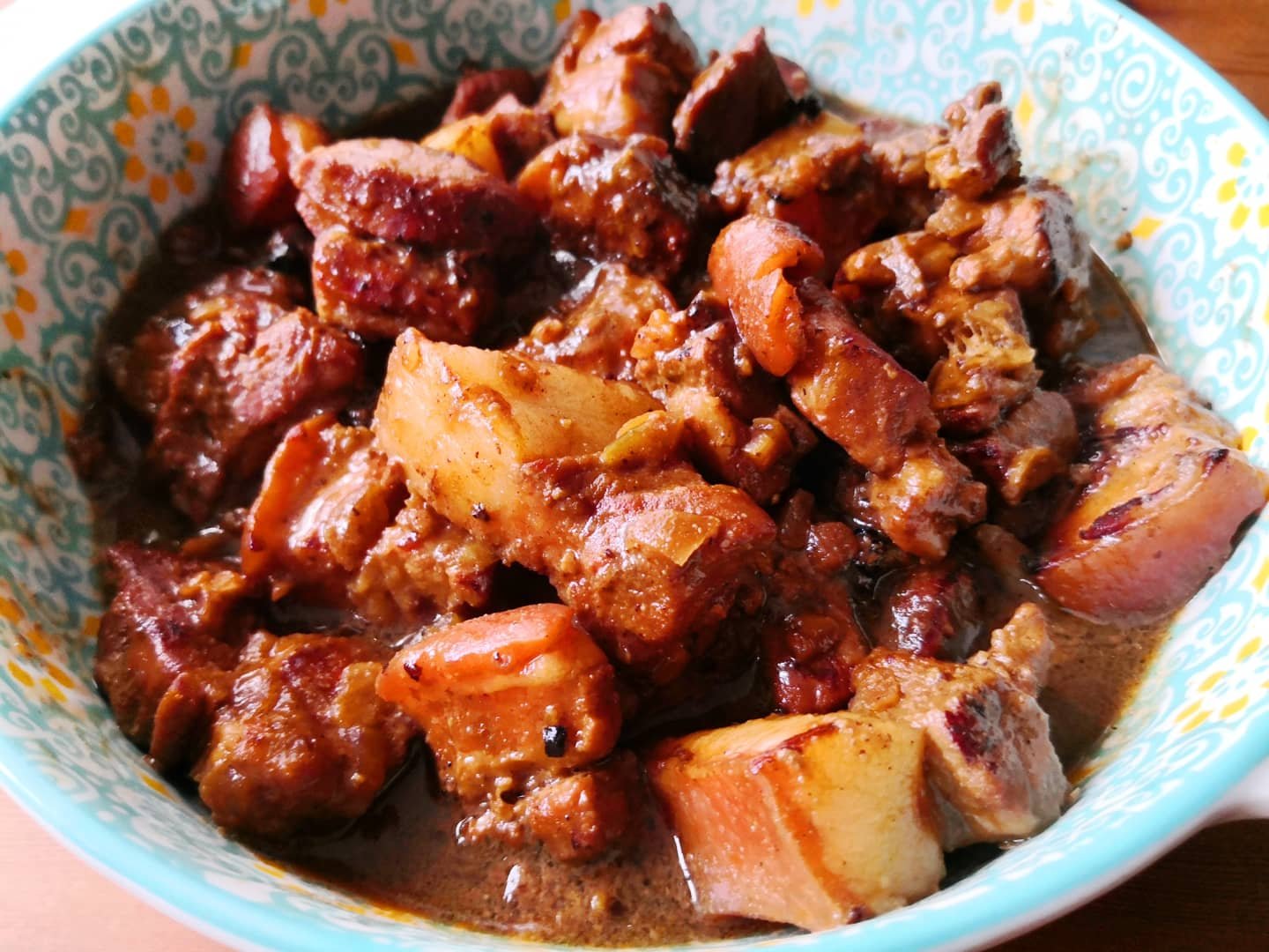 Keto Pork Belly Adobo with Liver Sauce – Kelly Siew Cooks